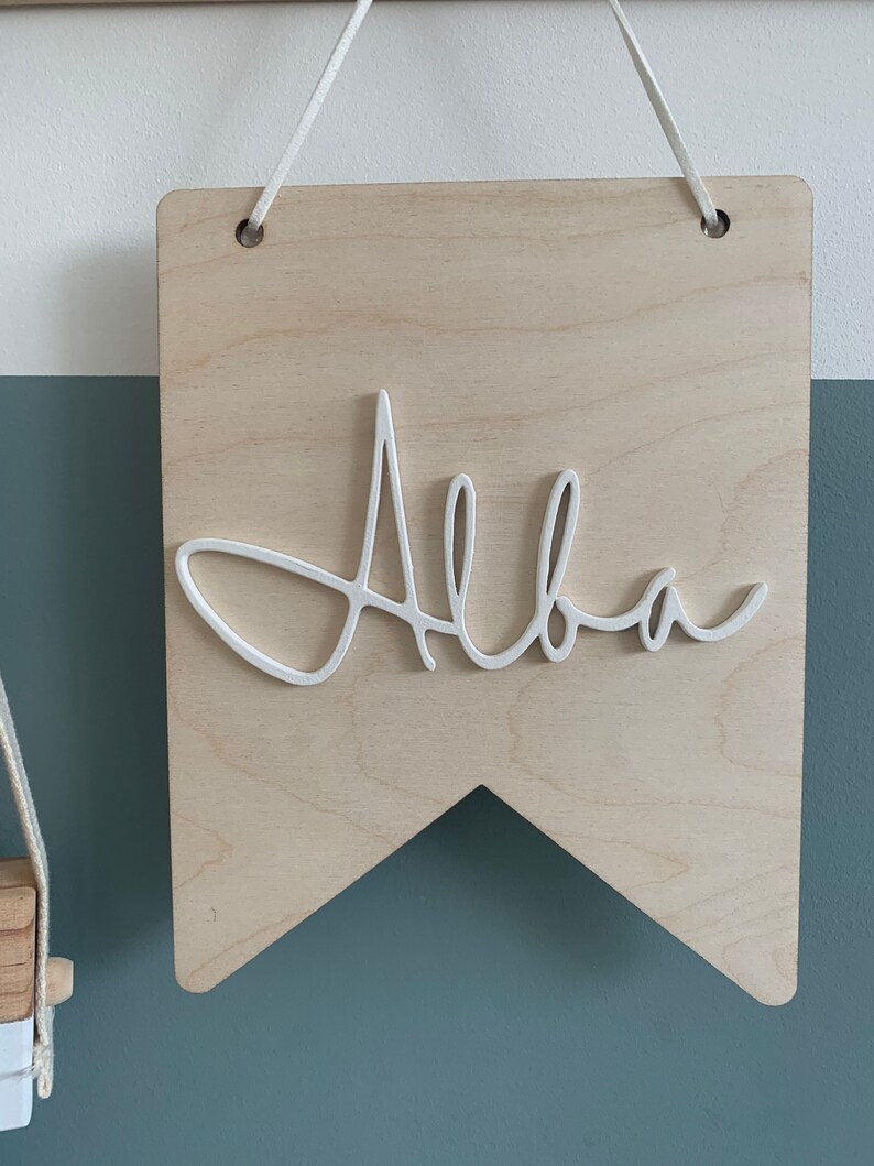 Personalised Name Plaques Wall Art Wooden Name Sign Nursery - Etsy UK