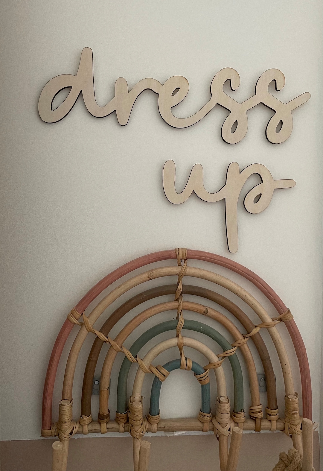 Dress up Wall Sign, Wall Art, Wooden Wall Sign, Nursery Decor, Wall ...