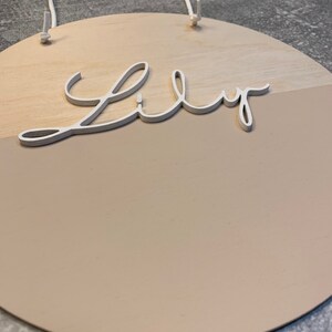 Personalised Name Plaques, Wall Art, Wooden Name Sign, Nursery Decor ...