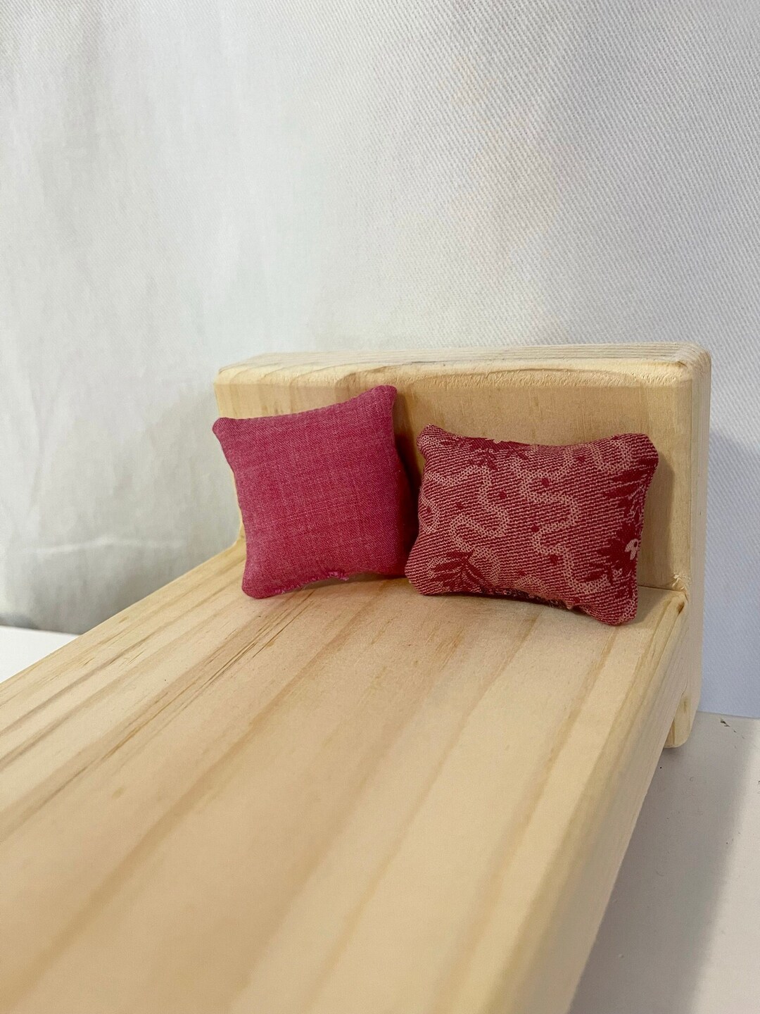 Mini Dollhouse 2 Pillow Set - 1:6 Scale - 12" Dolls - Set of 2 Pillows ...