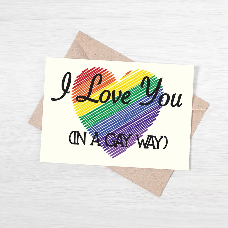 Lgbtq Cards - Etsy