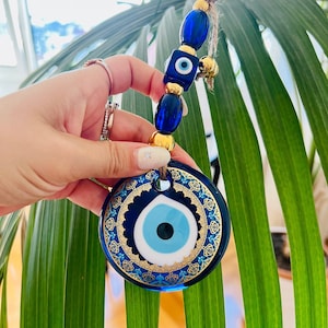 Evil Eye Wall Hanging, House Protection, Home Decor, New Home Gift Idea ...