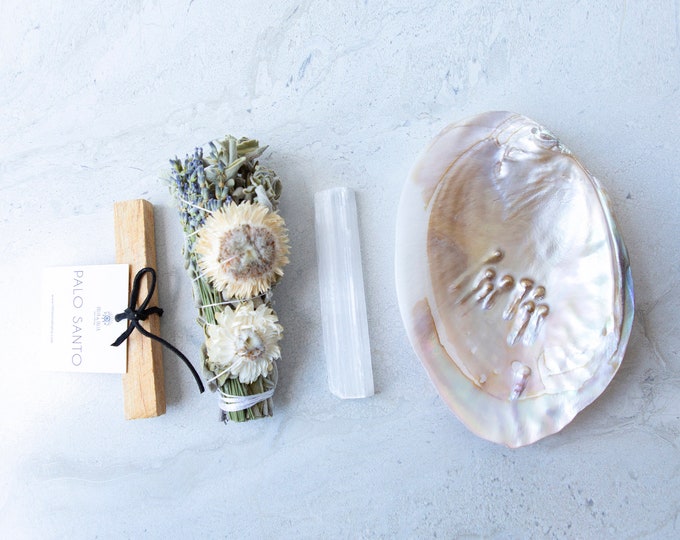 New Beginnings Ritual Kit, Sage Smudge Kit, Energy Cleansing Ritual Kit ...