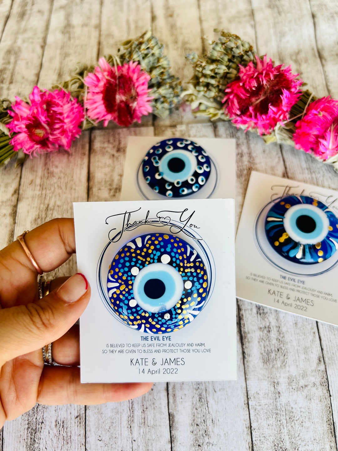 Evil Eye Magnet Favors, Wedding Favors for Guests, Unique Wedding ...