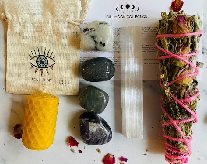 Full Moon Releasing Ritual Kit Travel Ritual Kit Spiritual - Etsy