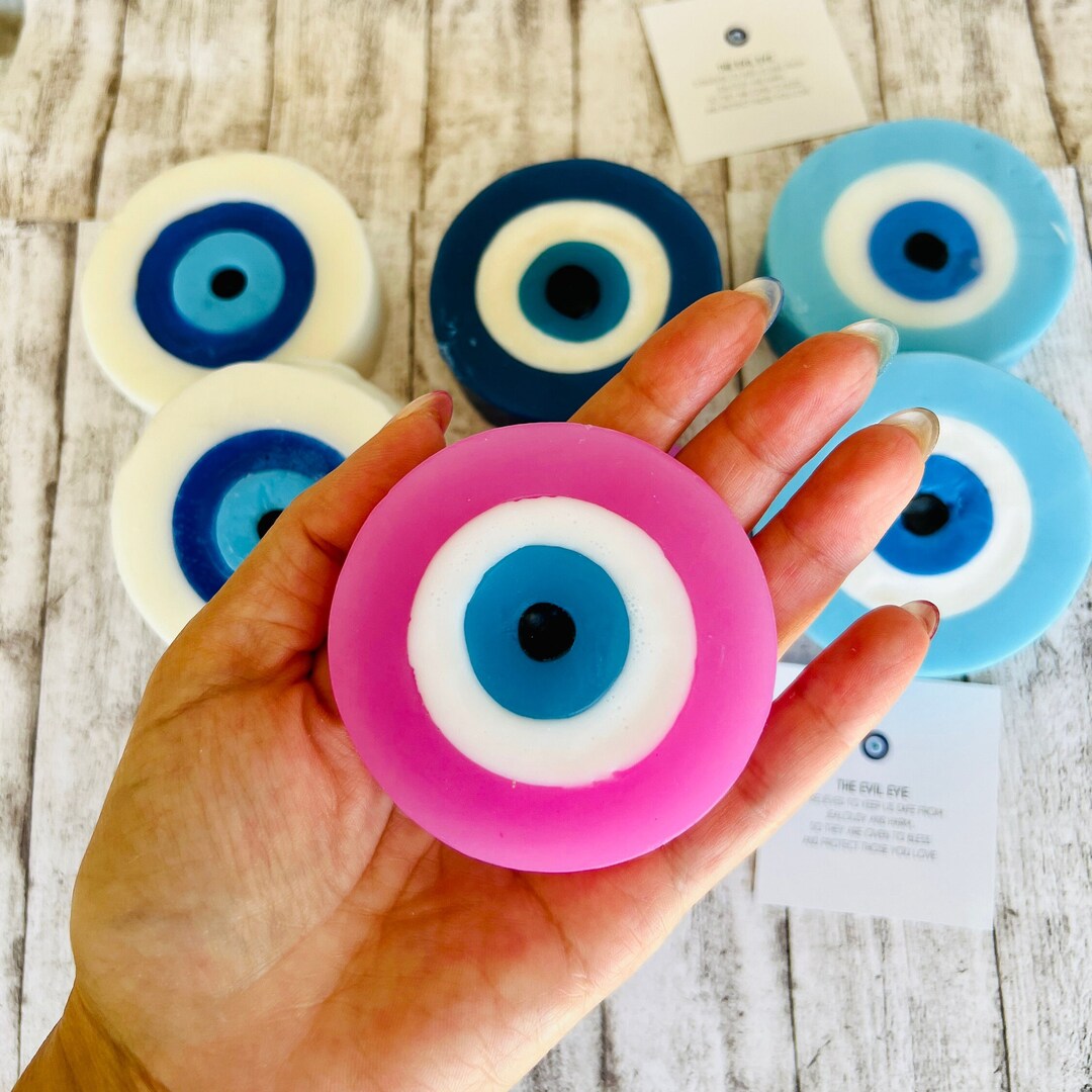Soap, Evil Eye Soap, Energy Cleansing, Protection, Bulk Soap, Wedding ...