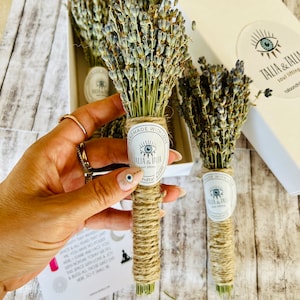 LAVENDER Smudge Stick /smoke Cleanse Wand/incense Cleanser/smoke ...