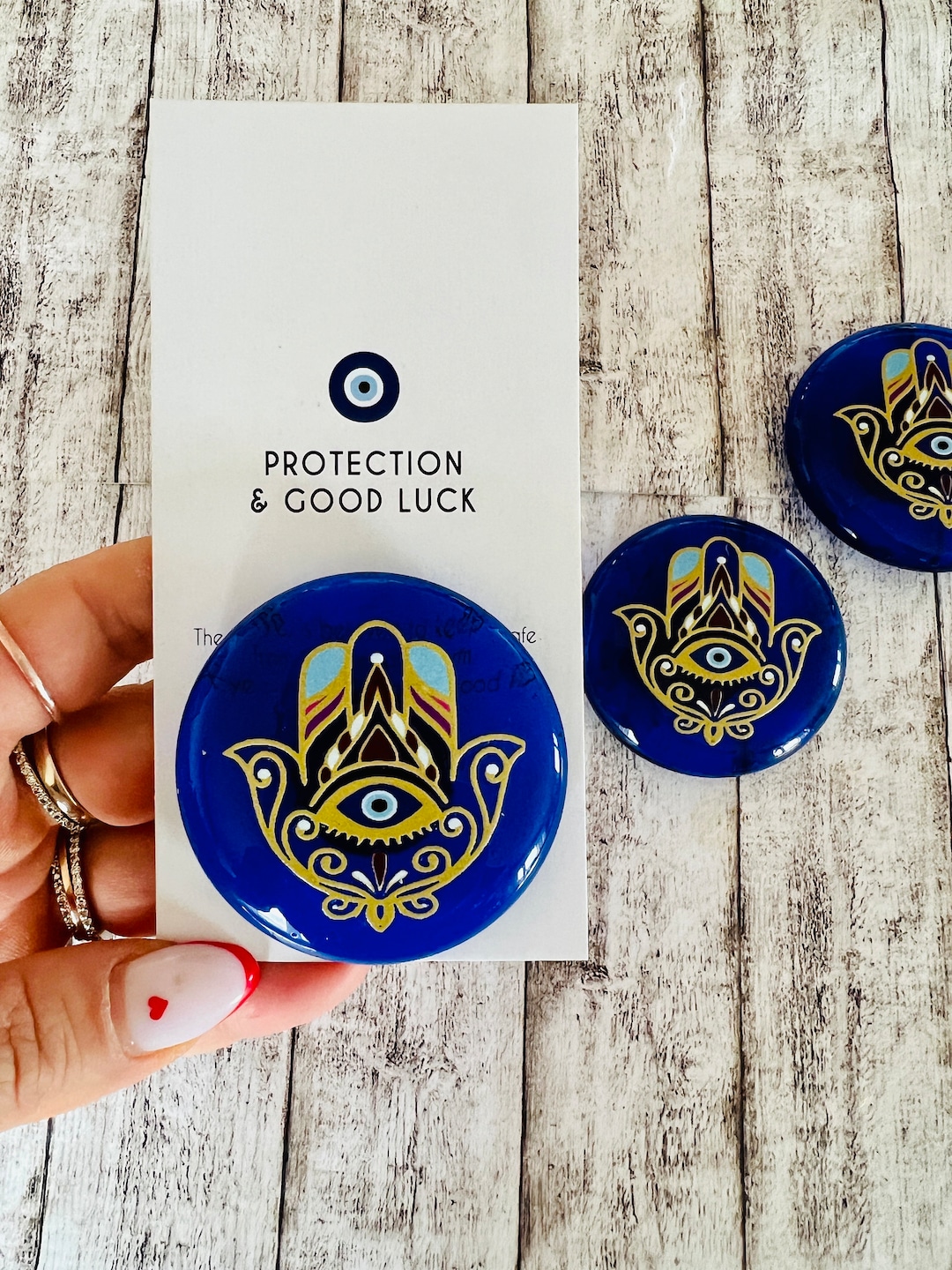 Magnet, Evil Eye Magnet,hamsa Hand Home Decor, House Protection, Home ...