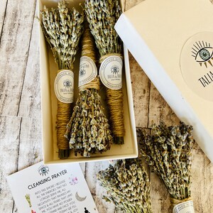LAVENDER Smudge Stick /smoke Cleanse Wand/incense Cleanser/smoke ...