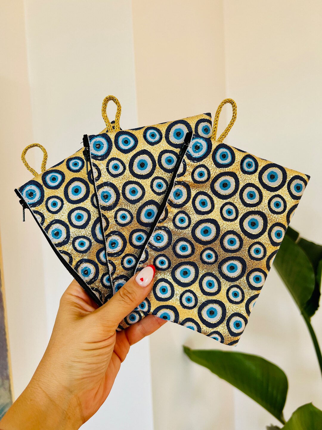 Evil Eye Purses, Coin Purse, Wallet Purse, Make up Mini Bag, Mini Bag ...