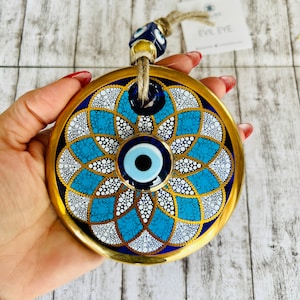 Evil Eye Wall Hanging, House Protection, Home Decor, New Home Gift Idea ...