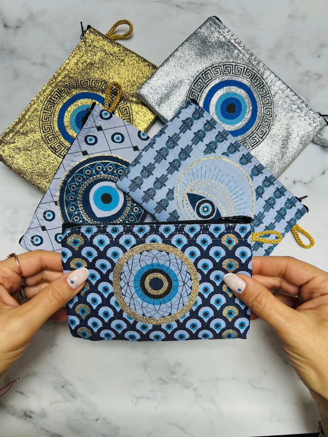 Evil Eye Purses, Purses, Coin Purse, Protection Gift, Graduation Gift ...