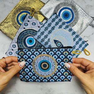 Evil Eye Bags, Purses, Coin Purse, Handbag, Gift for Her, Gift for Mom ...