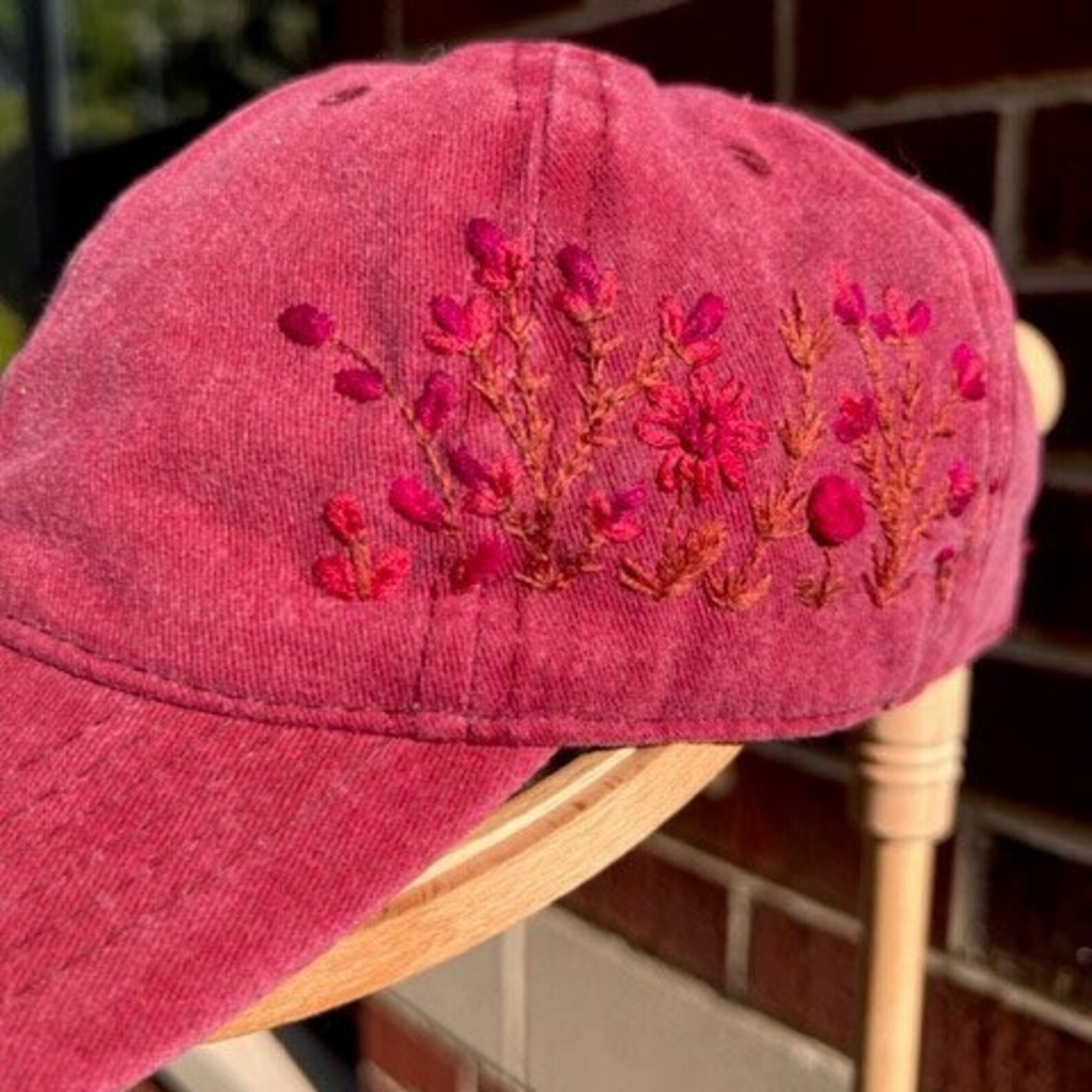 MTO Hand Embroidered Baseball Hat Made to Order - Etsy