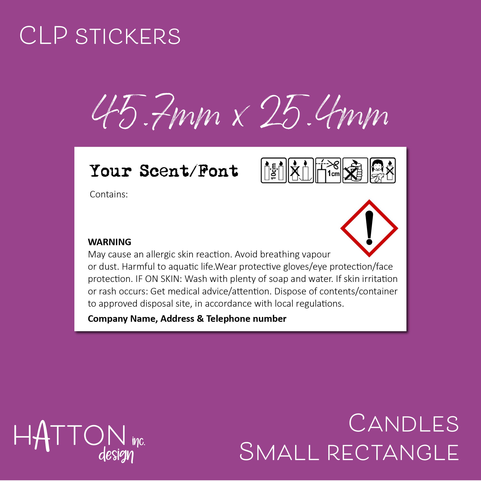 CLP Stickers Multiple Sizes / Shapes Reed Diffuser / Linen - Etsy UK