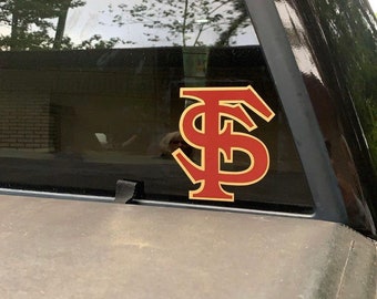 Florida State Seminoles 4 Premium Vinyl Decal Licensed NCAA - Etsy
