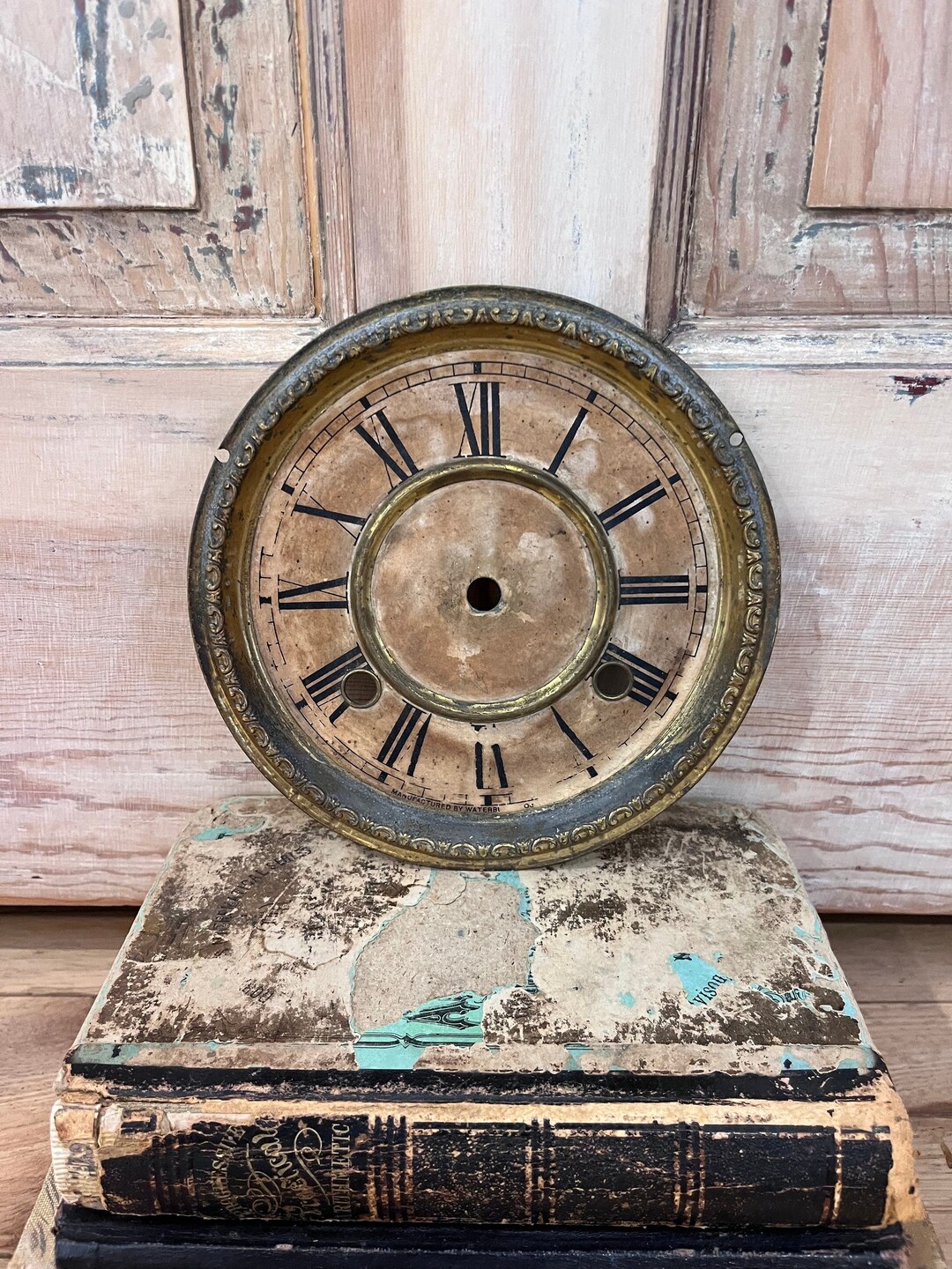 Clock Face Salvaged Vintage Farmhouse Decor - Etsy