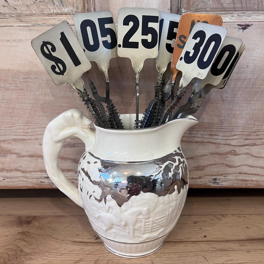 Antique Cash Register Flag Salvaged Farmhouse Decor - Etsy