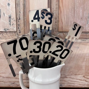 Antique Cash Register Flags Vintage Numbers Salvaged Farmhouse Decor - Etsy