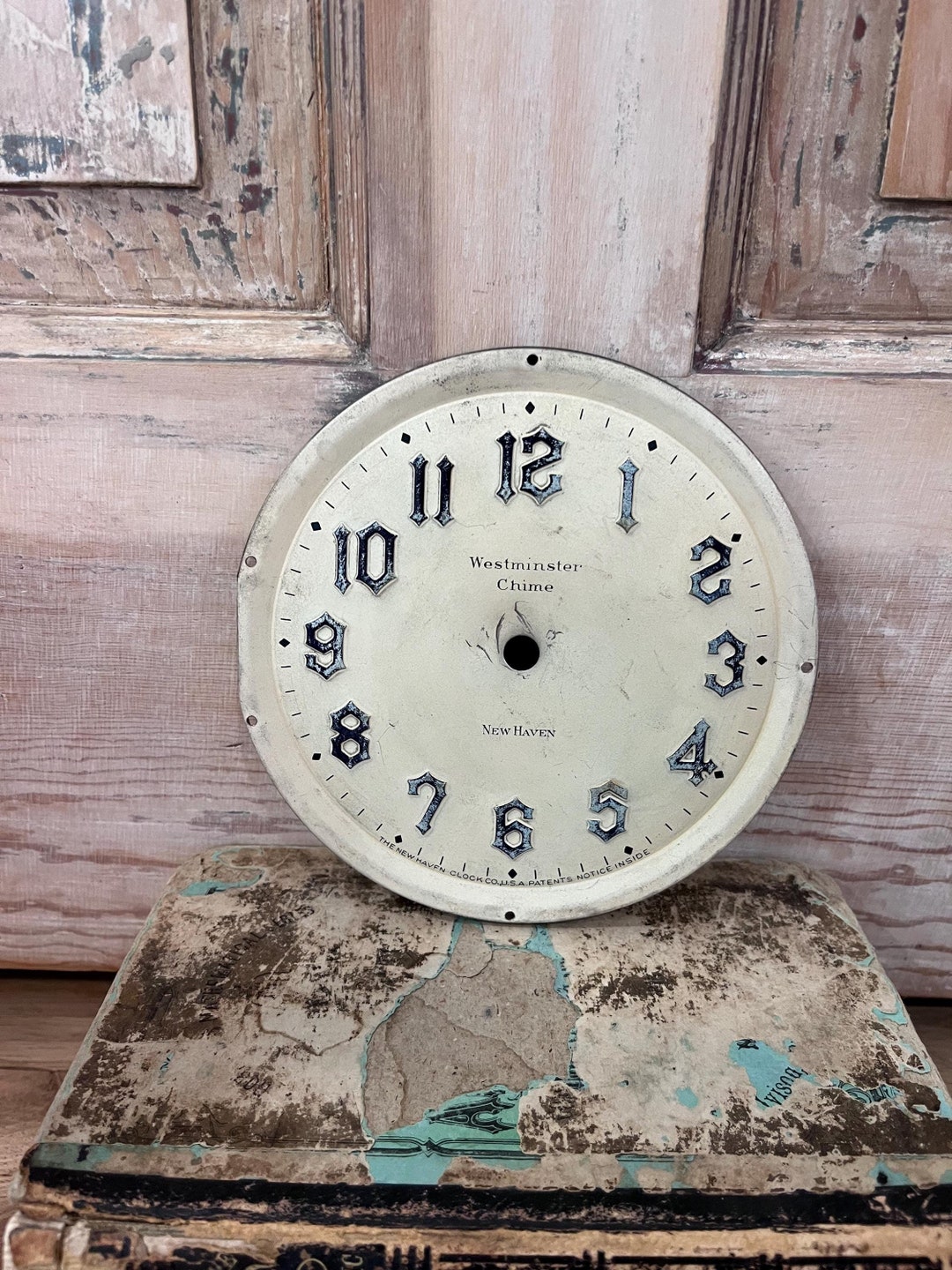 Salvaged Clock Face New Haven Westminster Chime 5.625" - Etsy