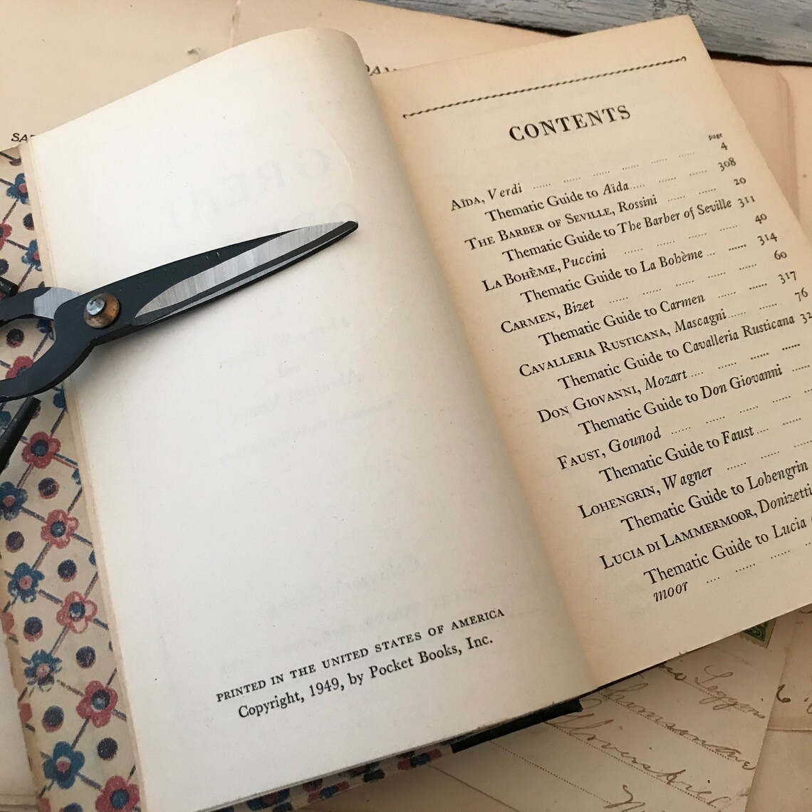 The Pocket Book of Great Operas by Simon and Veinus Vintage - Etsy