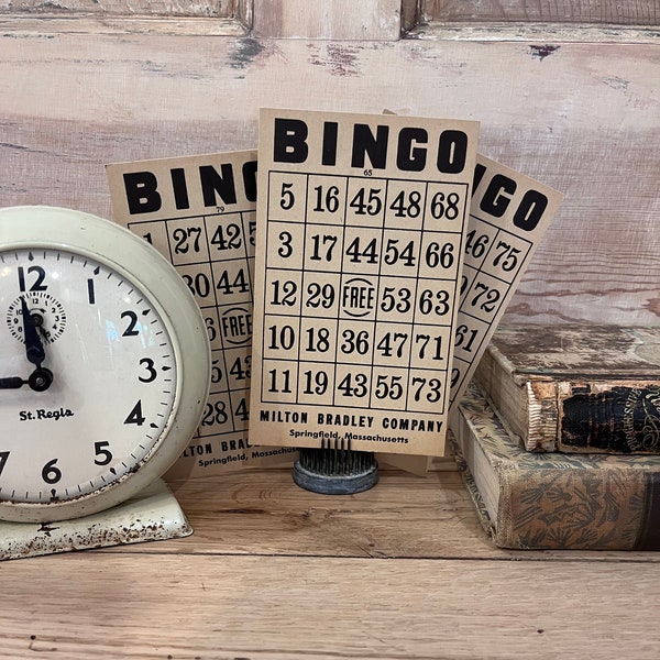 Vintage Bingo Cards - Etsy
