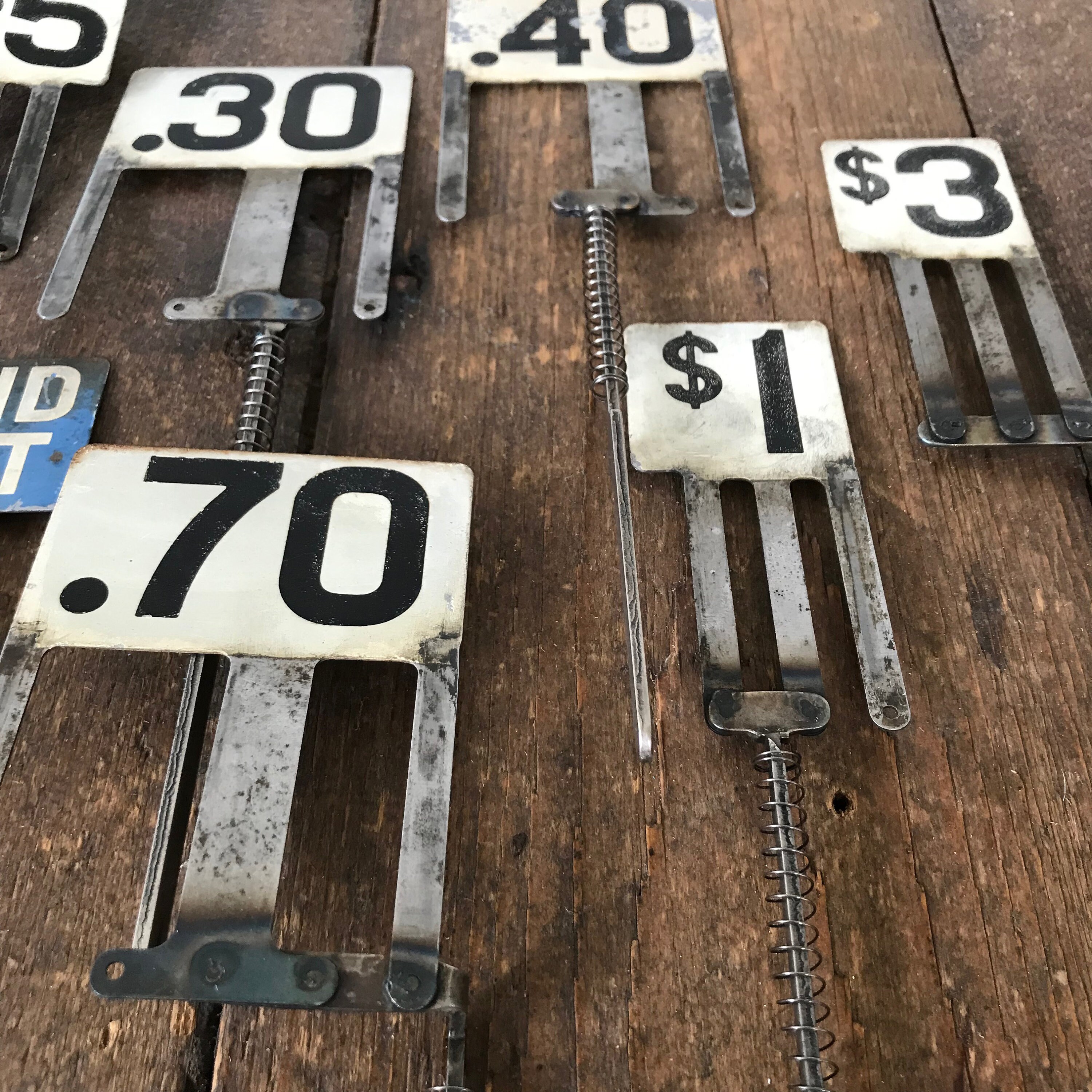 Cash Register Numbers Vintage Flags Salvaged Farmhouse Decor - Etsy