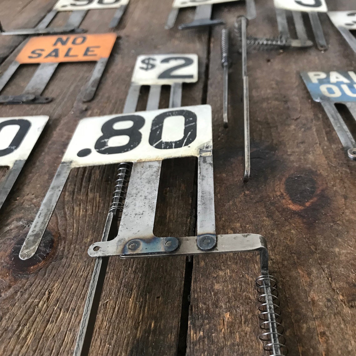 Cash Register Numbers Vintage Flags Salvaged Farmhouse Decor - Etsy