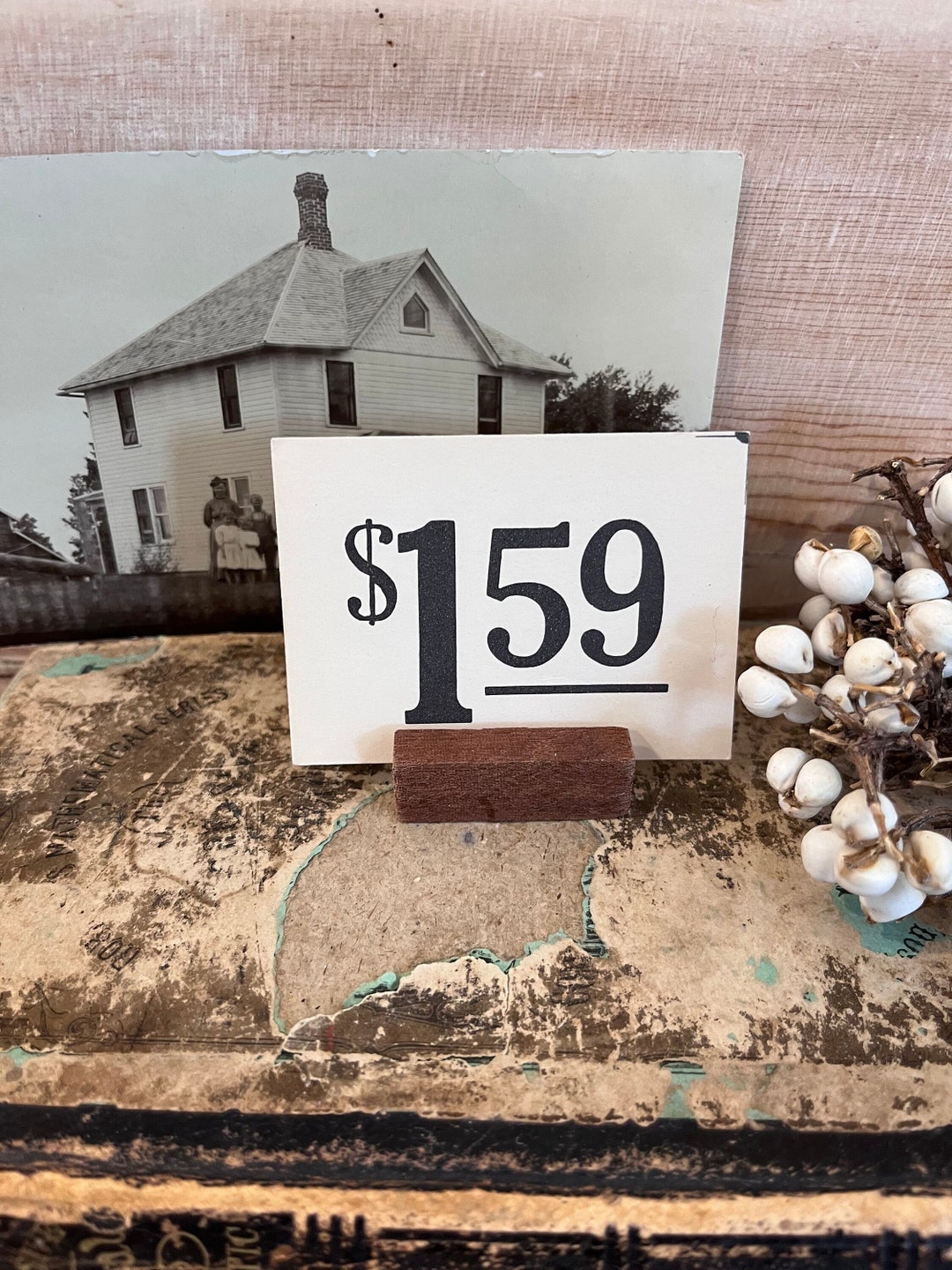 Price Card Sign General Store Vintage Farmhouse Decor Ephemera - Etsy