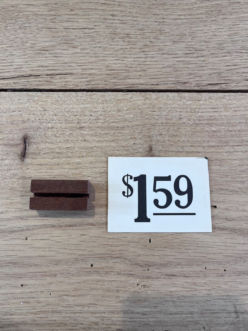 Vintage Price Card Sign General Store Farmhouse Decor Fixer - Etsy