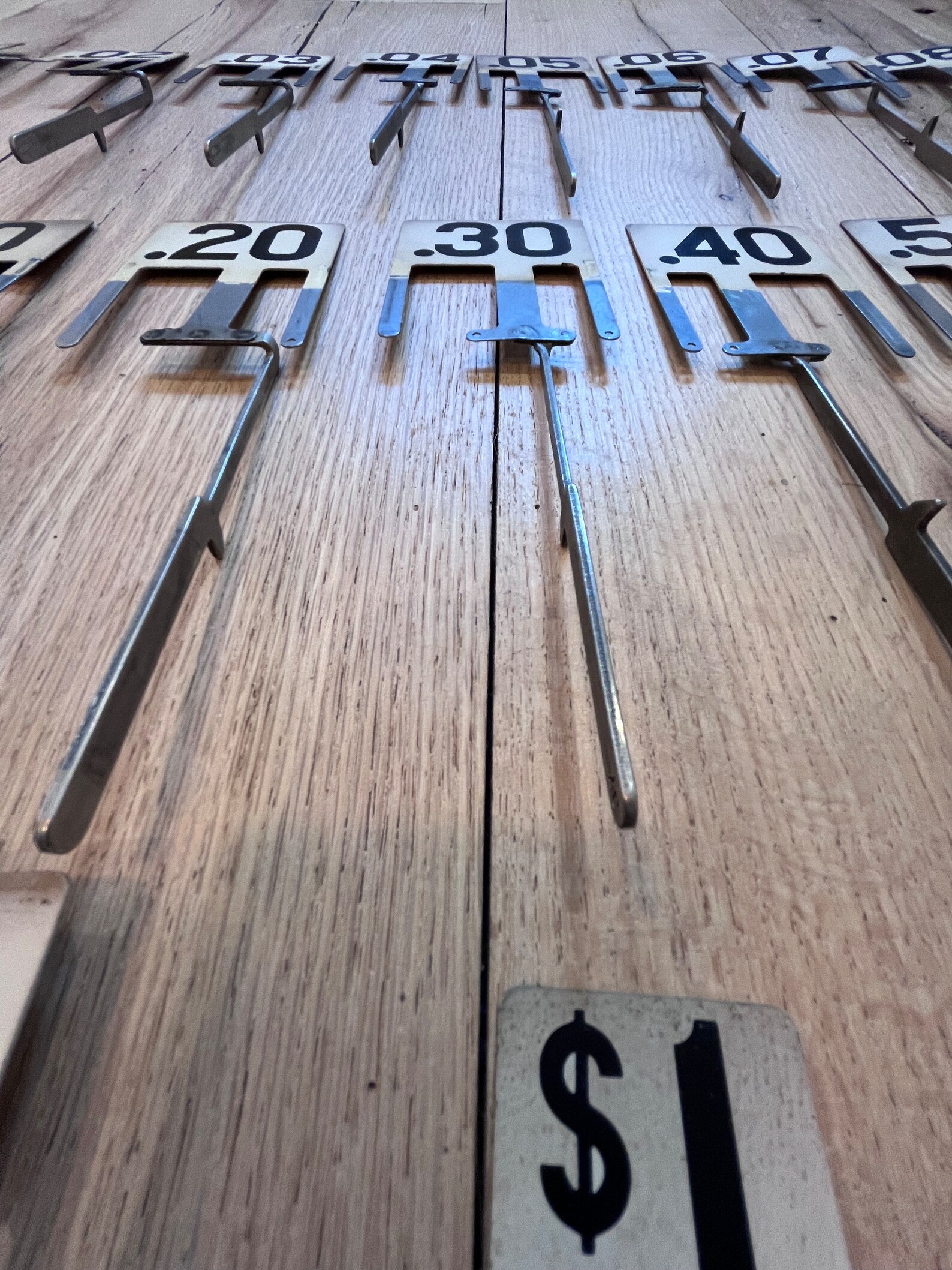 Antique Cash Register Flags Vintage Numbers Salvaged Farmhouse Decor - Etsy