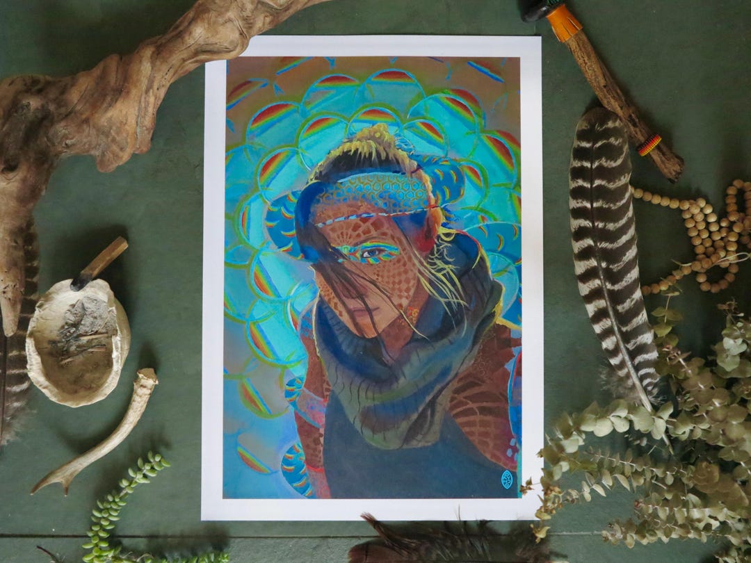 Psychedelic Consciousness Art Print - Etsy