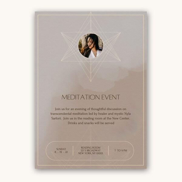 Spiritual Template - Etsy