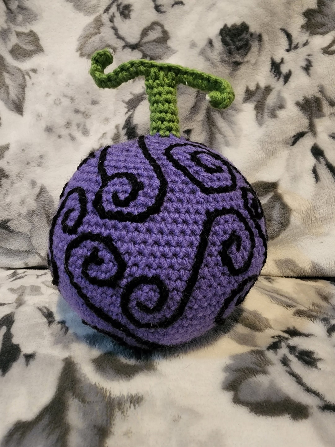 Crochet Gum Gum Fruit / Gomu Gomu No Mi / Devil Fruit / One Piece ...