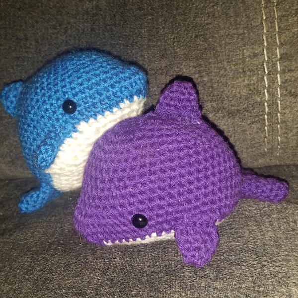 Crochet Dolphin - Etsy