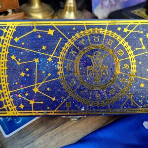 Astrology Personalised Jewellery Box | Crystals and Tarot Storage ...