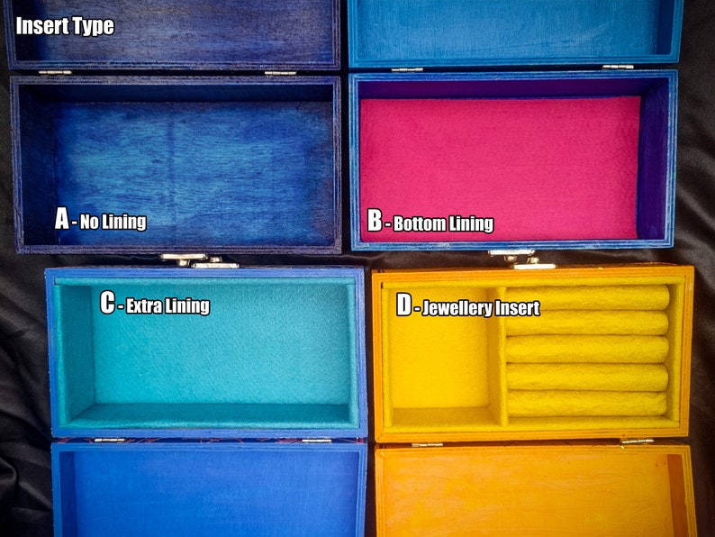 Many Moons Crystal & Tarot Storage Box | Hand Painted Jewellery Box ...