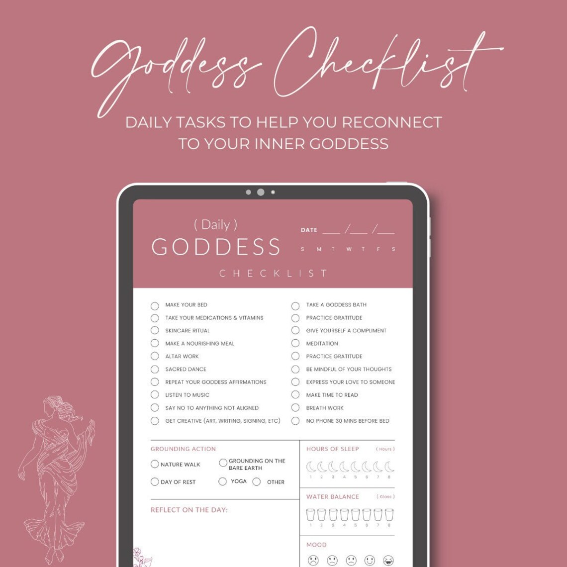 Digital Goddess Empowerment Checklist - Harness Your Inner Goddess ...