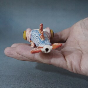 Handmade Ceramic Fish Pipe/ Unique Clay Smoking Pipe/ Cute Ceramic Pipe ...