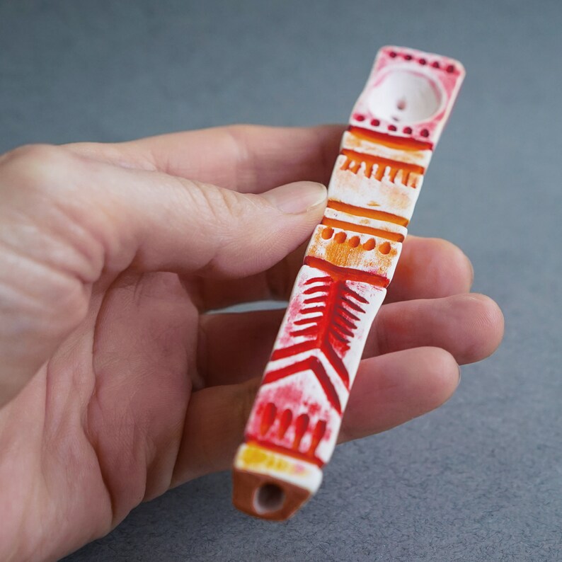 Handmade Ceramic Fantasy Pipe/ Unique Clay Smoking Pipe/ Cute Pipe ...