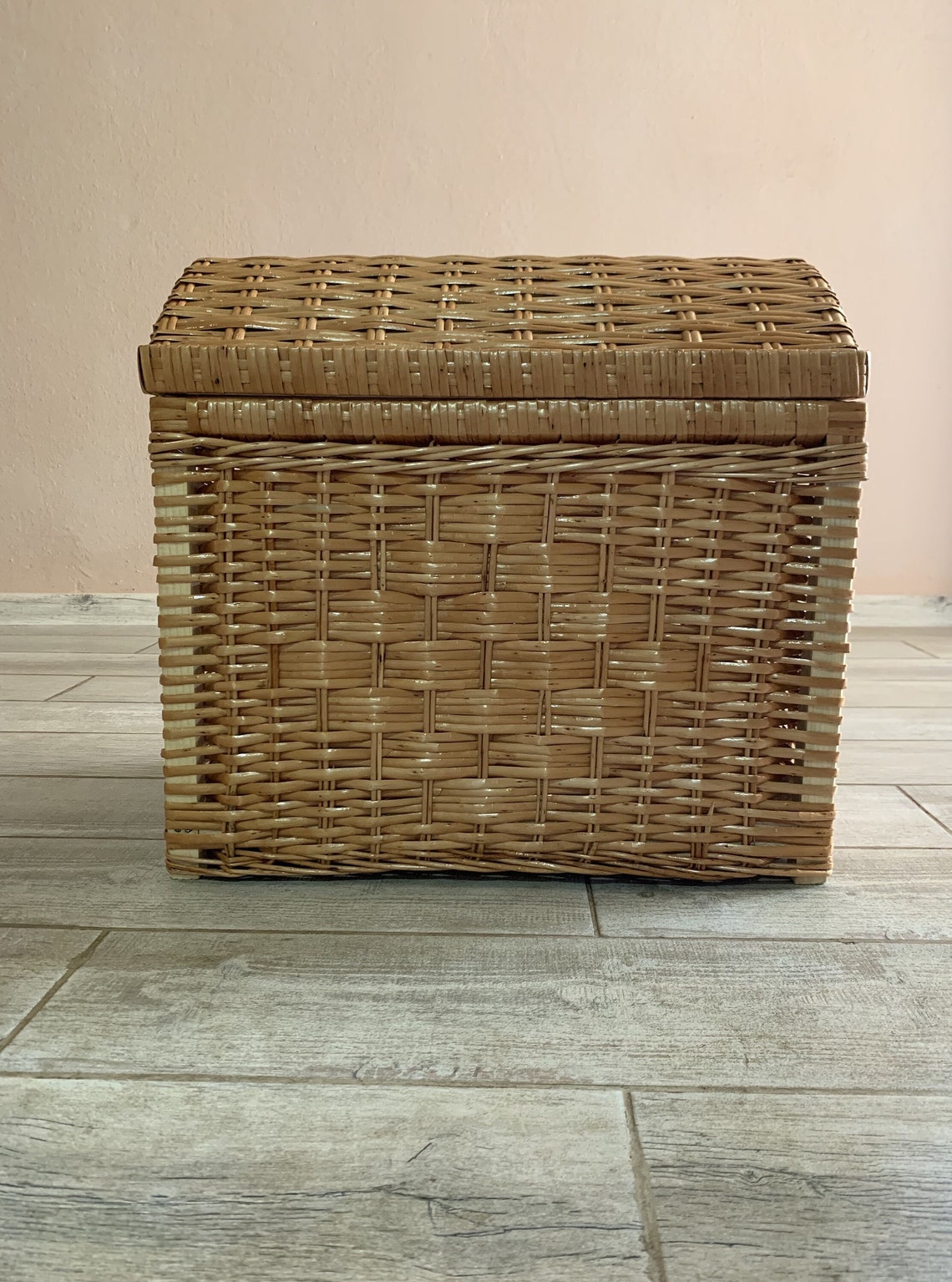 Large Basket Storage Basket Big Laundry Basket Big Wicker | Etsy