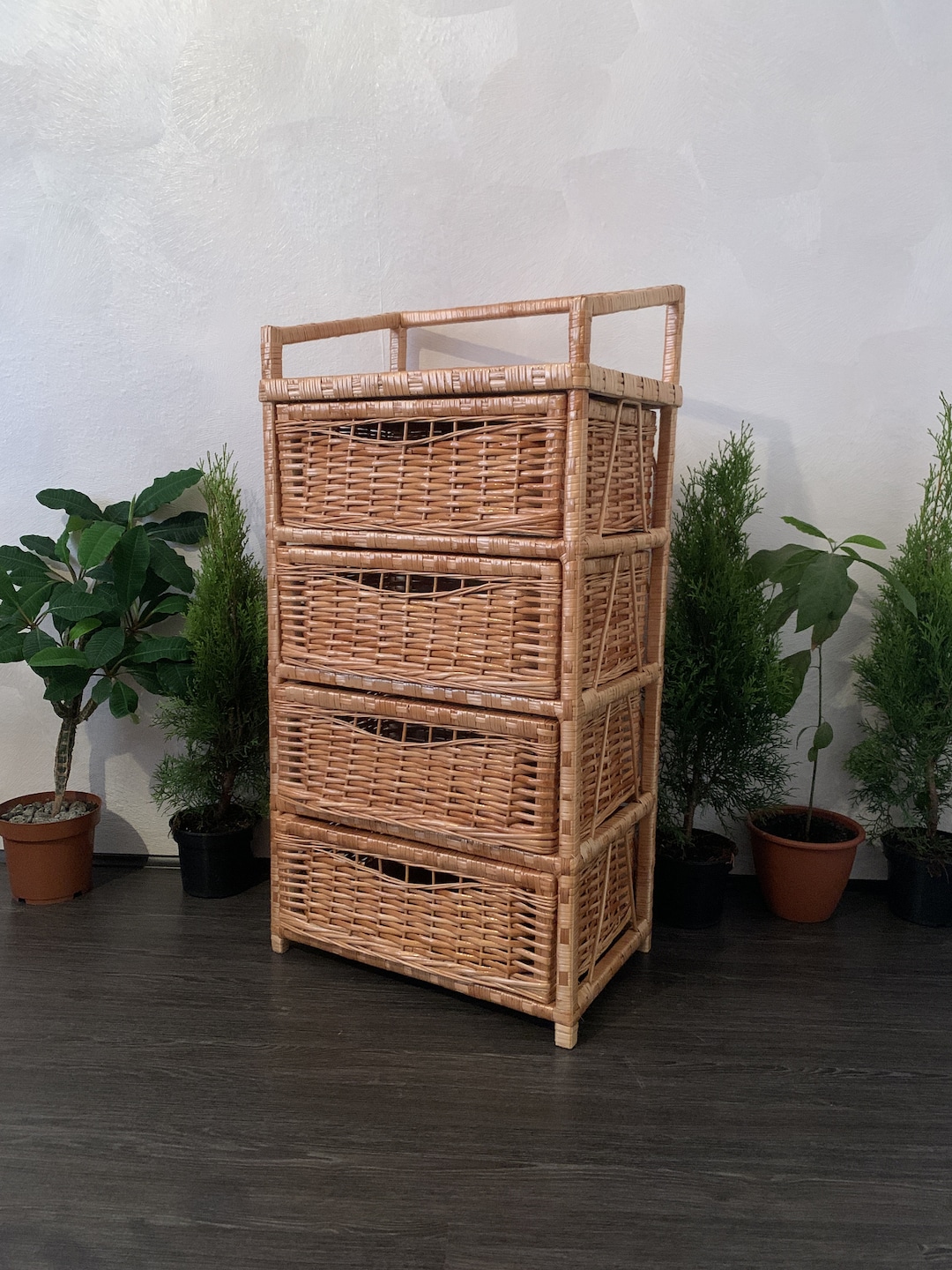 Wicker Drawers, Bedroom Furniture, Bedroom Dresser, Organic Furniture ...