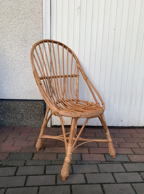 Rattan chair boho store