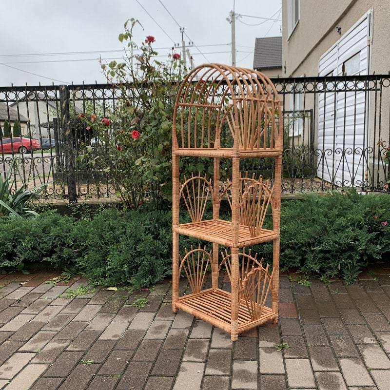 Wicker Shelf - Etsy