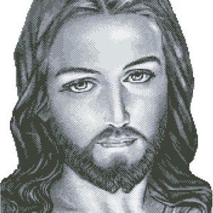 Large Bead Embroidery Kit Jesus Religious Pattern, Catholic Icon Beaded ...