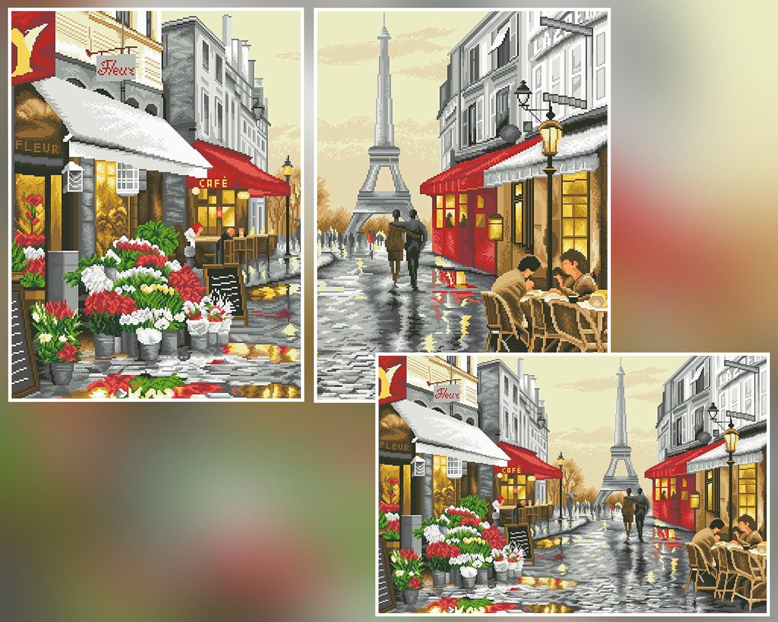 Eiffel Tower Large DIY Bead Embroidery Craft Kit for Adults - Etsy