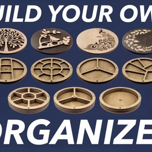 Beads Sorting Tray Organizer, Wooden Box for Beadwork With Lid, Custom ...