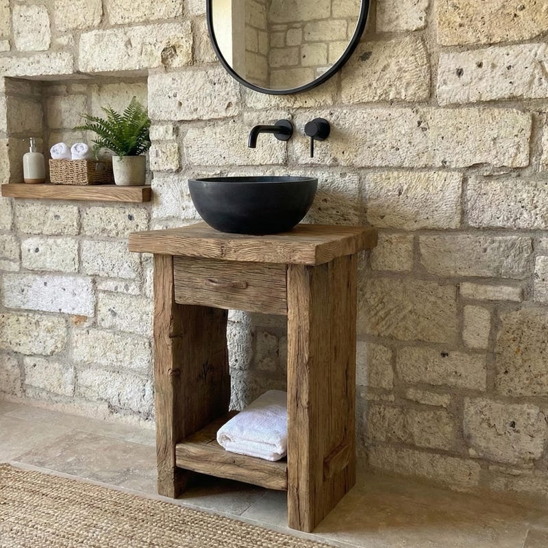 Black Vanity Sink Unit - Etsy