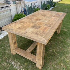 Rustic Dining Table Reclaimed Wood, Rustic Farmhouse Dining Table ...