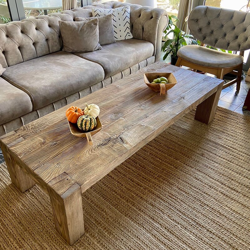 Long Coffee Table - Etsy